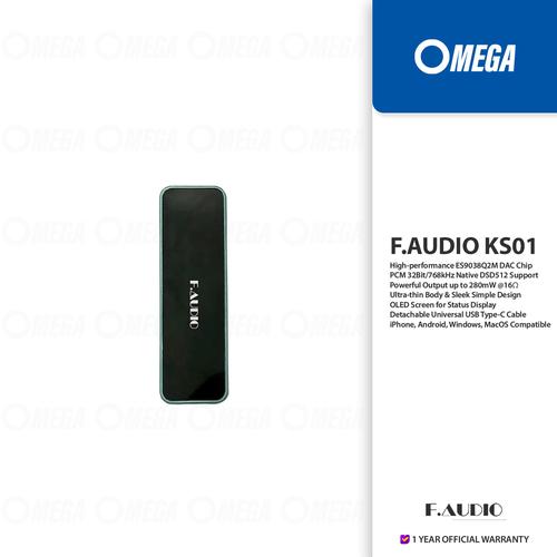 Jual F.AUDIO/F AUDIO/FAUDIO KS01 ES9038Q2M 3.5mm USB Type-C/iOS DAC/AMP ...
