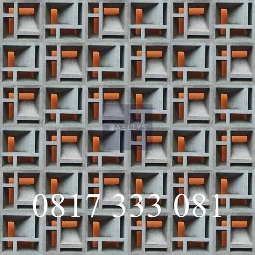 Jual Loster, Roster, Jalusi, Lobang Angin, Roster Beton Minimalis - Abu ...