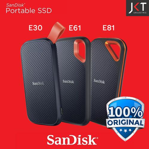 Jual SSD External SanDisk Extreme V2 / SSD Portable Eksternal Type C 3. ...