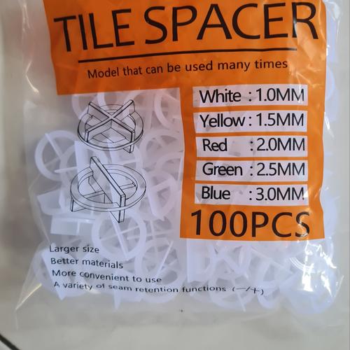 Jual T Cross tile spacer 1mm - alat pasang nat keramik 1mm - Jakarta ...