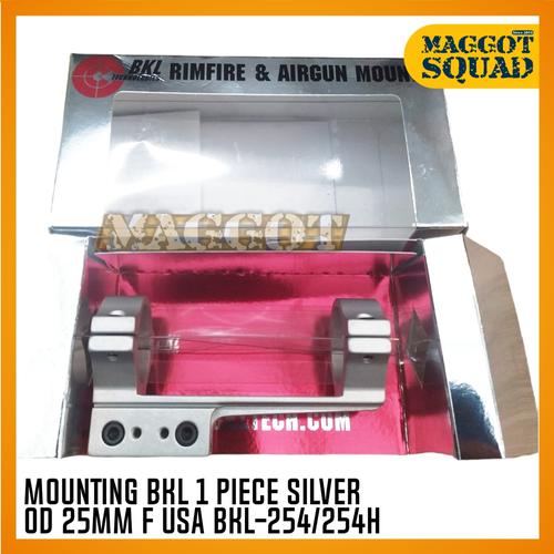 Jual Mounting BKL Silver 1 Piece OD 25mm F USA BKL-254/254H - Kota ...
