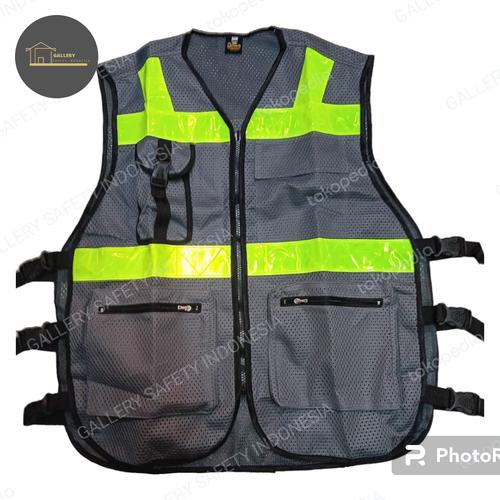 Jual ROMPI SAFETY / SAFETY VEST JALA / ROMPI SAFETY DOUBLE MESH SCOT ...