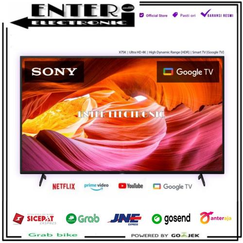 Promo SONY KD55X75K - SMART ANDROID TV 55 INCH 4K GOOGLE TV KD 55X75 ...