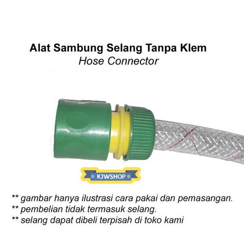 Jual Sambungan Connector Selang 1/2" Coupler Hose Connector 1/2 inch ...