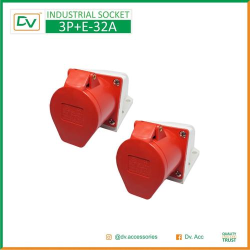 Jual INDUSTRIAL SOCKET 3P+E 32A / 4PIN 16A / DIS-3P+E-32A - Jakarta ...