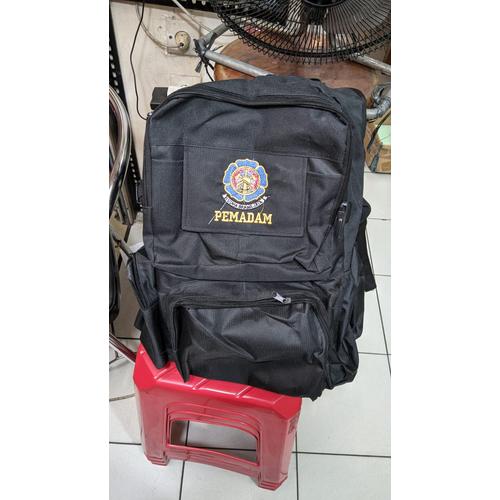 Jual Tas Ransel Pemadam Kebakaran / Tas Damkar Hitam Original - Jakarta ...