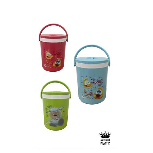 Jual Thermos Termos nasi Termos ES Batu 1,5 Liter Green Leaf 1239 ...