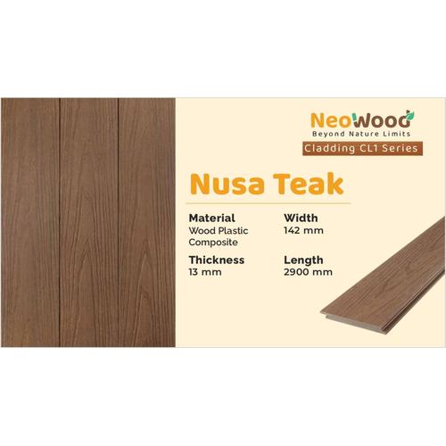 Jual WPC PANEL OUTDOOR CLADDING CL 1 DINDING PANEL NEOWOOD - SPANISH ...