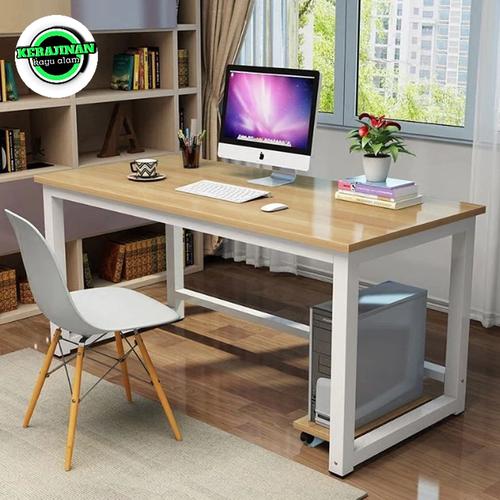 Jual Meja Kerja - Meja Desktop - Meja Computer - Kayu Mahoni Asli - Kab ...