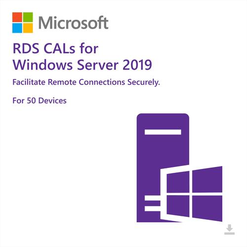 Jual RDS Server 2019 Remote Desktop Services 50 User/Device Connection ...