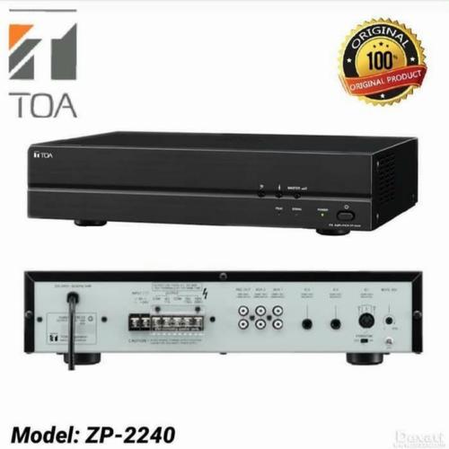 Jual POWER AMPLIFIER TOA ZP 2240 POWER AMPLI TOA ZP2240 240 WATT ...