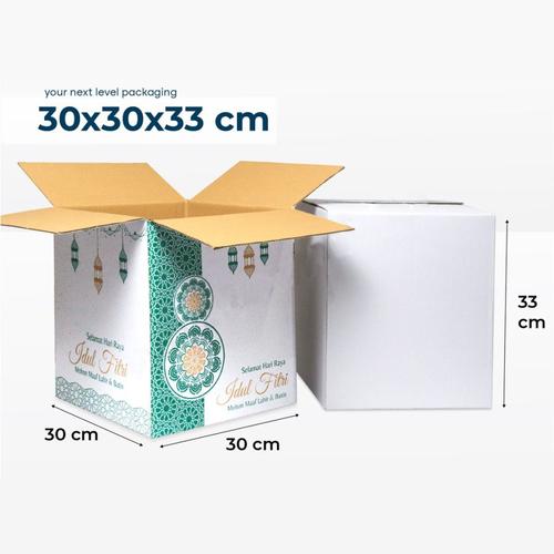 Jual dus parsel lebaran packaging sembako hampers box idul fitri ...