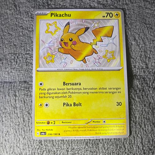 Jual Pikachu Shiny Harta Berkilau Proxy (Reprint) - Jakarta Barat ...