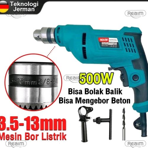 Jual mesin bor beton cordless drill 13mm alat bor listrik tembok ps51 ...