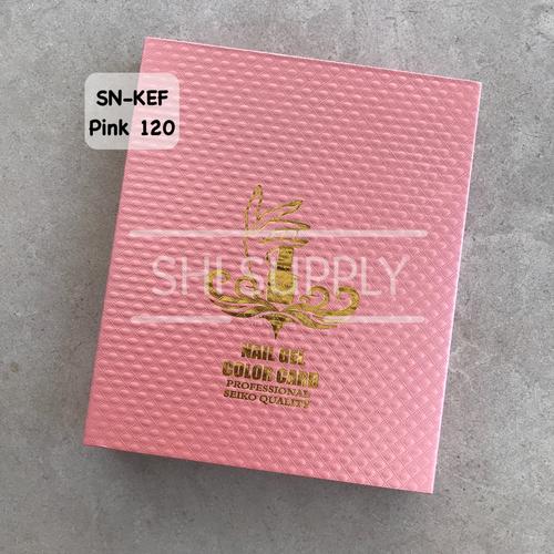 Jual KEF - BUKU COLOR CHART NAIL ART 120 SLOT PINK - Kota Tanjung ...