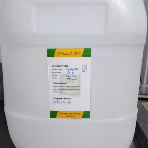 Jual Ethanol atau Etanol atau Alkohol 96% 1L, 5L dan 20 L + COA - 20 L ...