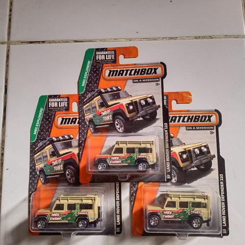 Jual Matchbox Land Rover Defender 110 Paket 3 pcs - Jakarta Barat ...