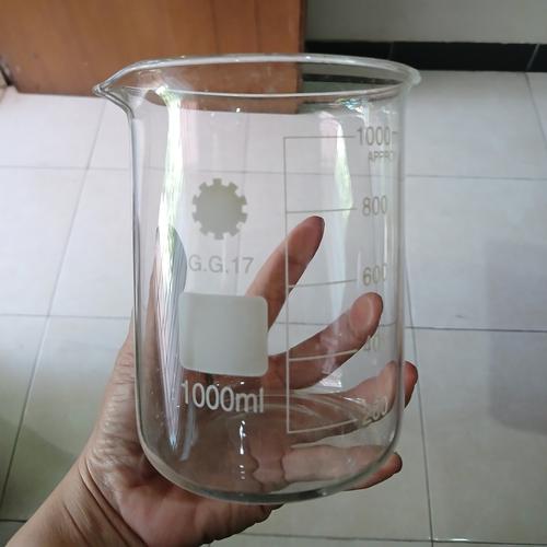 Jual Beaker Glass atau Gelas Kimia 1000ml APPROX - Kab. Bandung ...
