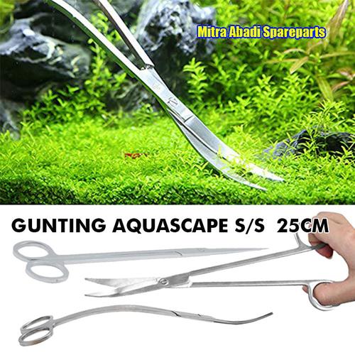 Jual Gunting Aquascape Stainless Steel / Scissors Trimming Tanaman ...