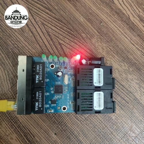 Jual Fiber Switch Media Converter 2FO 3FO 4FO 6FO RJ45 - 2FO 4Lan BO ...