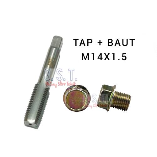 Jual paket tap baut oli oversize M14×1.5 set baut 19 kunci 17 baru ...