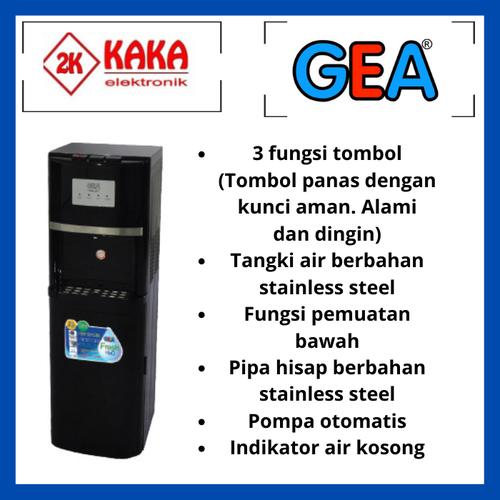 Jual GEA HALLEY WATER DISPENSER GALON BAWAH NORMAL, HOT DAN COOL - Kab ...