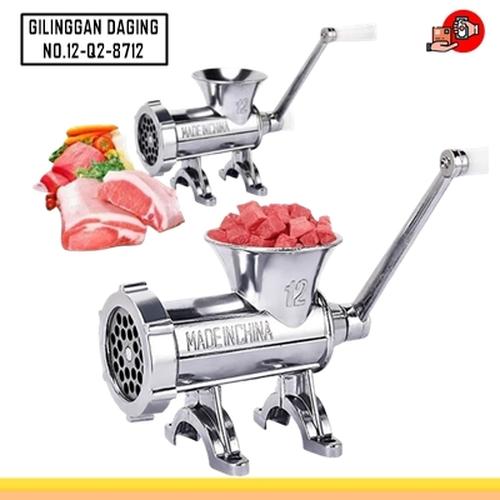 Jual Alat Penggiling Gilingan Daging Q2 8712 Meat Mincer Manual Besi ...