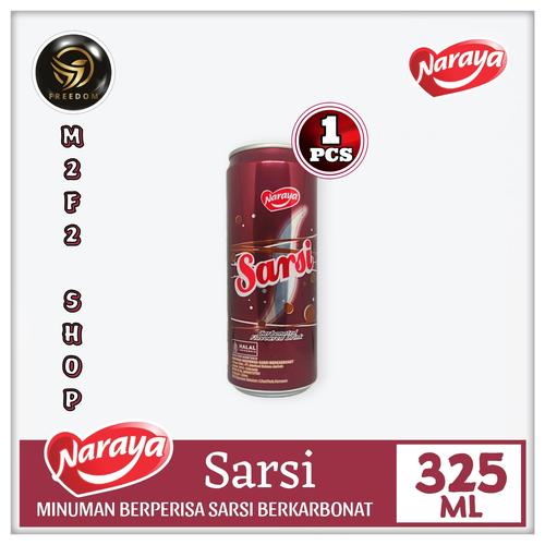 Jual Naraya Sarsi Carbonated Flavoured Drink Can | Kaleng - 325 ml ...