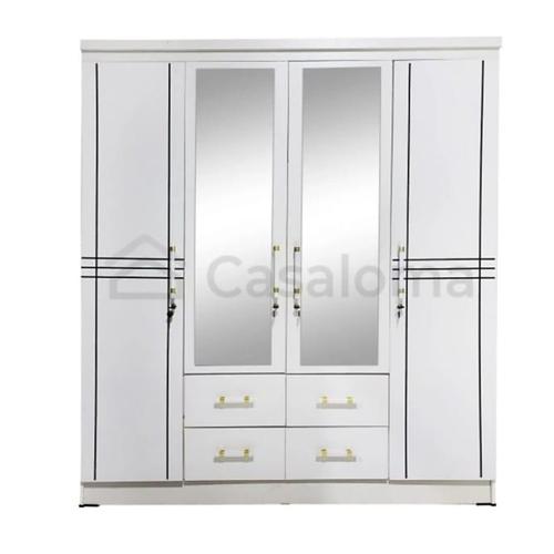Jual LEMARI PAKAIAN 2 PINTU LEMARI LUNAR LEMARI PAKAIAN MINIMALIS LPT 035 - LP 2 PINTU - Jakarta ...