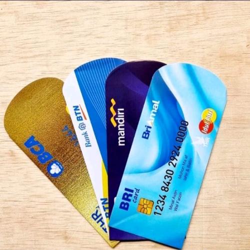 Jual amplop ampau lebaran karakter atm medium isi 50 lembar mix - bri ...