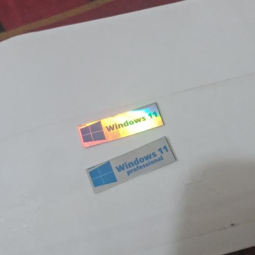 Jual windows 11 custom stiker laptop komputer hologram - profesional ...