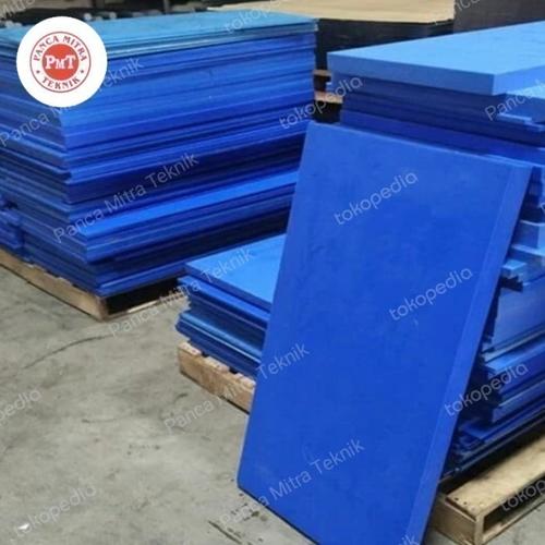 Jual 20mm x 20cm x 40cm Nylon PE Biru Lembaran / Polythlene Blue Sheet ...