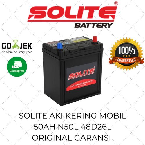 Jual Aki Kering Mobil HONDA CELIO FORD LASER 50AH SOLITE N50L 48D26L - Jakarta Barat - Dunia ...