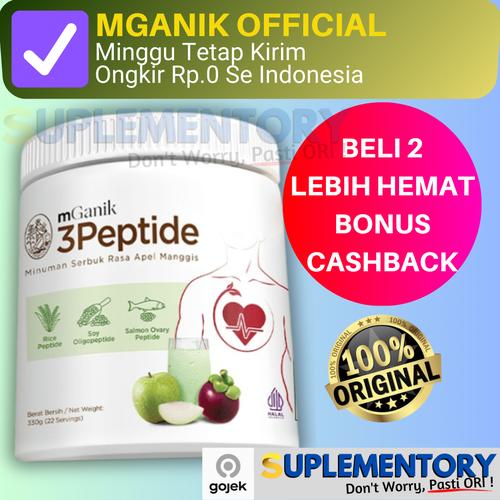 Jual mGanik 3 Peptide Obat Jantung Koroner 3Peptide Stroke Mganic m ...