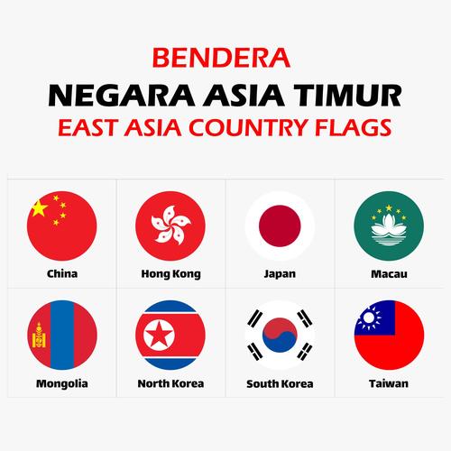 Jual Bendera Negara Asia Timur - Jepang Med - Kota Bekasi - Mushikyo ...