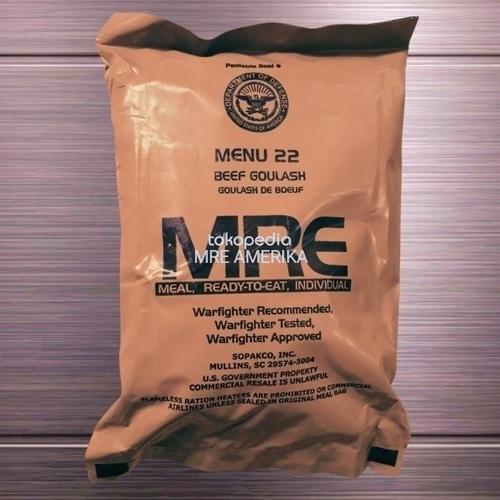 Jual usa mre ransum tentara amerika menu 22 - Kab. Bogor - MRE AMERIKA ...