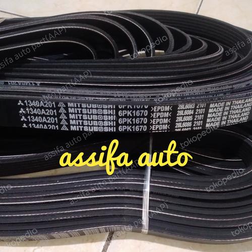 Jual fan belt tali kipas 6pk1670 mitsubishi new pajero sport dakar ...