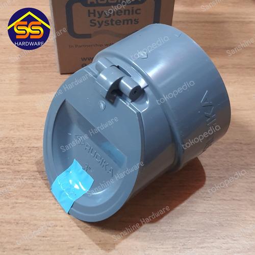 Jual BACKFLOW VALVE RUCIKA 3" inch PVC Tutup Pembuangan Pipa - Kota ...