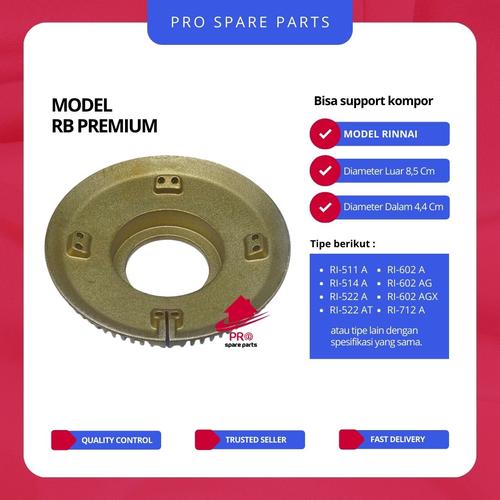 Jual Burner Kuningan Model Kompor Gas Rinnai Besar 602A PREMIUM Quality - Kab. Bekasi - PRO ...