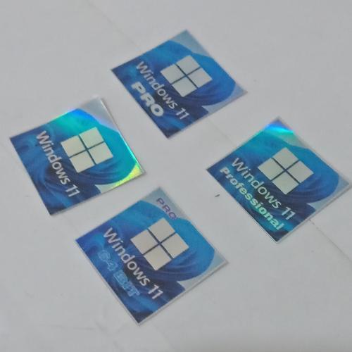 Jual blue flower windows 11 stiker hologram series - professional ...