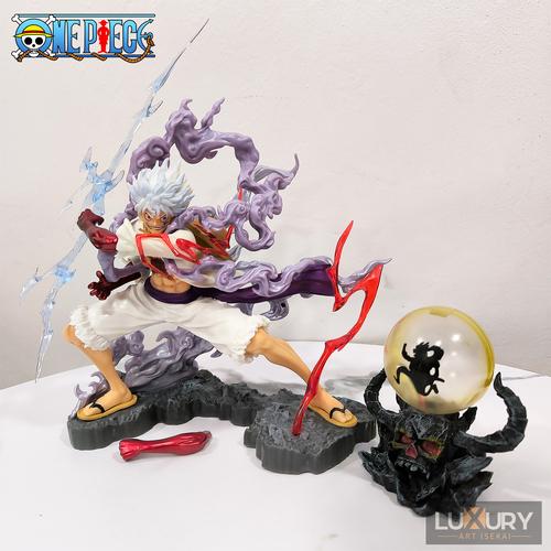 Jual Action Figure LED Monkey D Luffy Gear 5 Wink One Piece Sun God ...