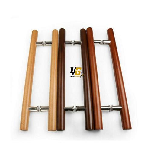Jual Handle Pintu Rumah Kayu Jati Model Stick Bulat - Natural, 60 cm ...