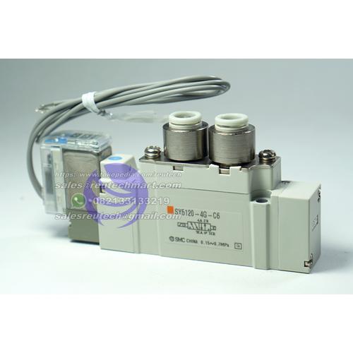 Jual SMC SY5120-4G-C6 Solenoid Valve - Kota Surabaya - REUTECH | Tokopedia