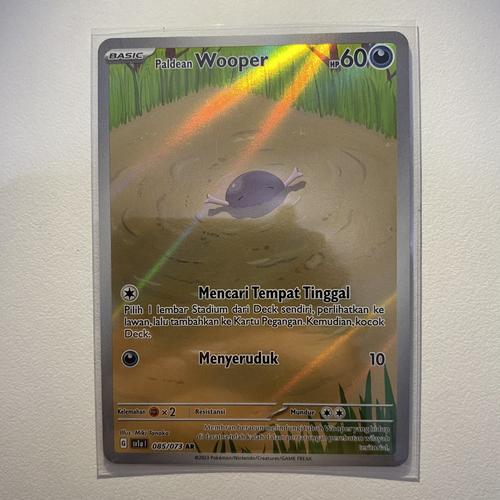 Jual Pokemon TCG Indonesia Paldean Wooper AR SV1a - Kota Bandung ...