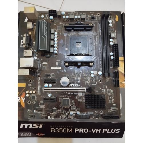 Jual MSI B350M Pro-VH Plus AM4 AMD Motherboard - Kota Batam - HJL Shop ...