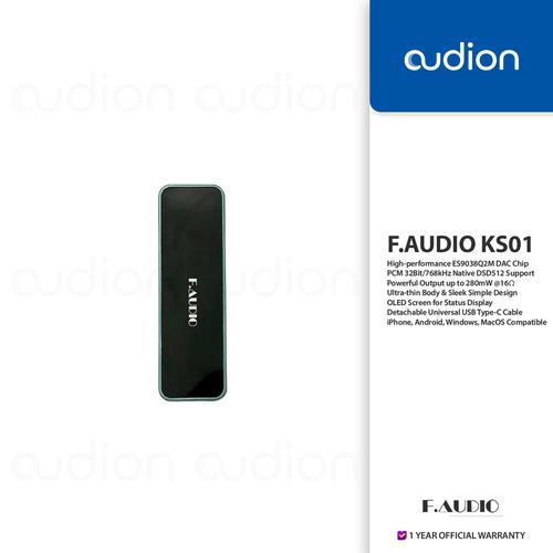 Jual F.AUDIO/F AUDIO/FAUDIO KS01 ES9038Q2M 3.5mm USB Type-C/iOS DAC/AMP ...