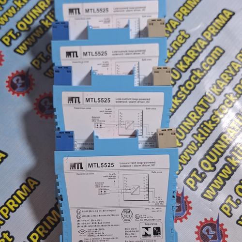 Jual MTL - MTL5525 SOLENOID/ALARM DRIVER SWITCH OPERATED WITH OVERRIDE ...