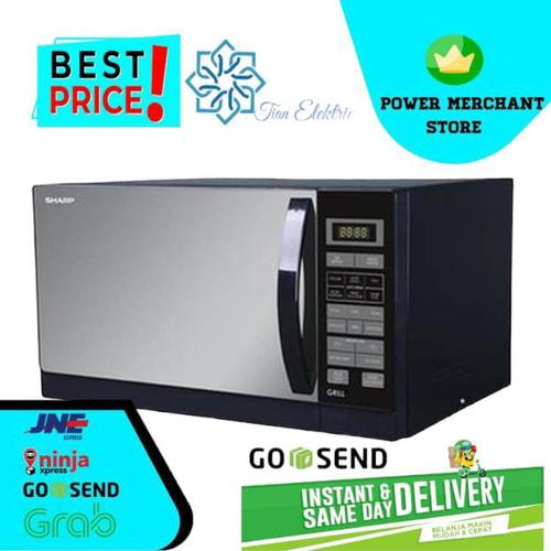 Jual SHARP R-728(K)-IN Microwave Oven With Grill 25 Liter 1000 Watt ...