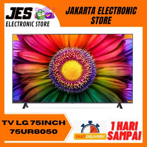 Promo TV LG 75UR8050 75 INCH SMART TV UHD 4K 75UR8050PSB // 75UQ8050 ...