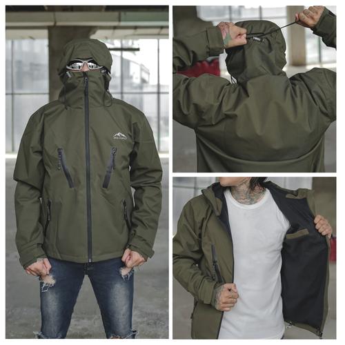 Jual Jaket Gorpcore Jacket Pria Waterproof Windbreaker Anti Air ...